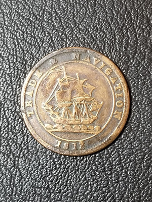 1813 NOVA SCOTIA COPPER TRADE TOKEN | eBay