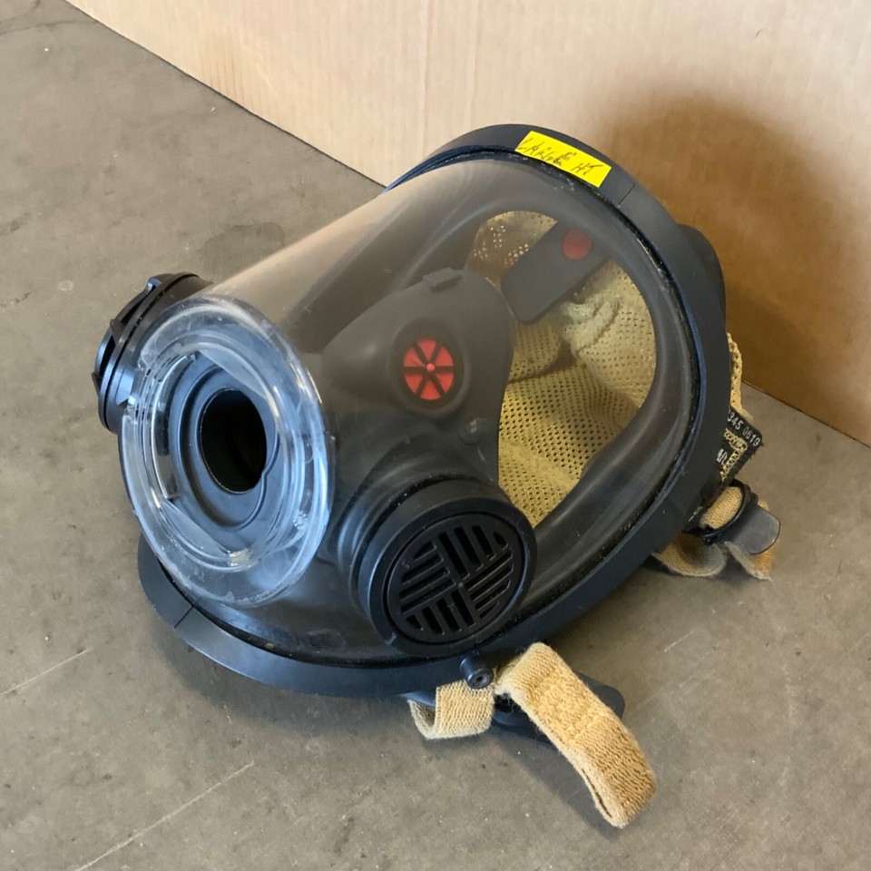 Scott AV3000 HT Firefighter SCBA Mask KevlarHeadnet Com Bracket Size ...