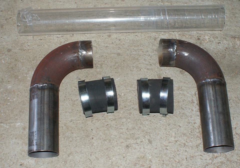 Retro fit Kit Sight glass tube 100mm for Slurry Tanker weld in kit ...