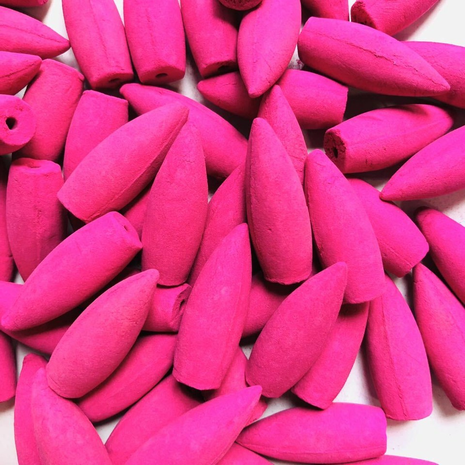 Big Backflow Incense Burner Cones Flower Flavor Smoke Bullet Cone 40/80 ...