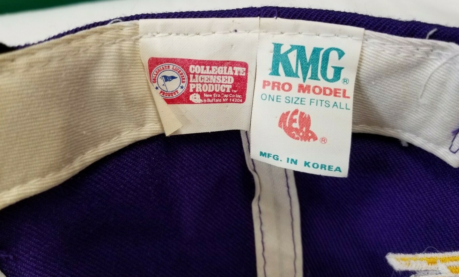 Washington Huskies snapback cap hat New Era KMG Pro Model NCAA vintage ...