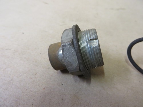 CARBURETOR FUEL INLET FITTING SELF TAPPING w/ GASKET UNUSED | eBay