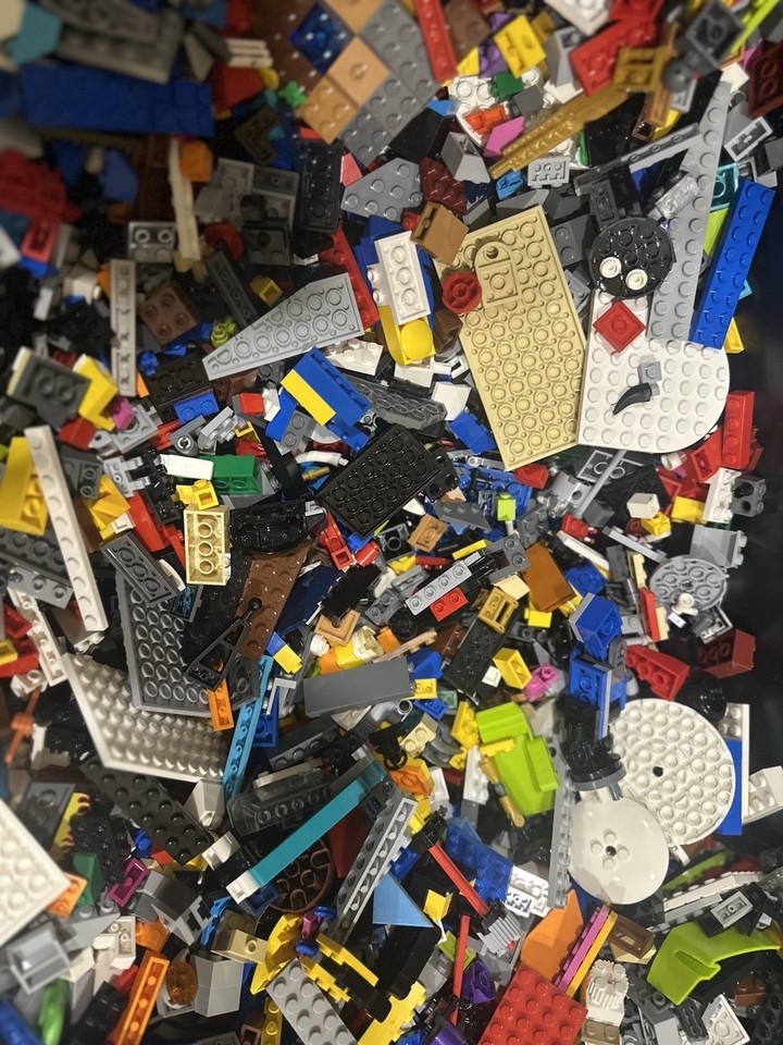 20lb Lot Authentic LEGO Mixed Bulk Bricks & Parts –Genuine Star Wars ...