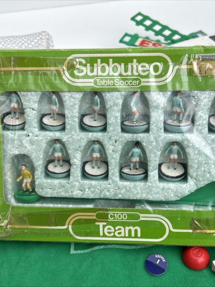 Bundle Vintage Subbuteo Table Football Assorted Pieces England Portugal ...
