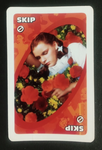 2007 Wizard Of Oz UNO Card Red Dorothy Skip Card | eBay