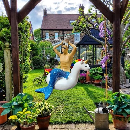 Outdoor Garden Yard Decoration For,Elves Of The Sea Merman Statue,Home ...