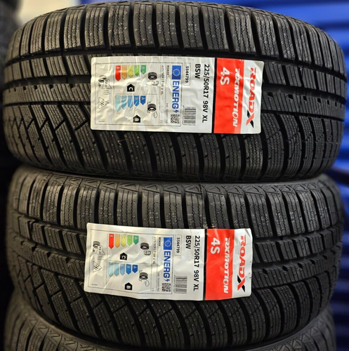 2X NEW DYNAMO/ROADX ALL SEASON 225/50 R17 XL 98V CAR TYRES 225 50 17 ...