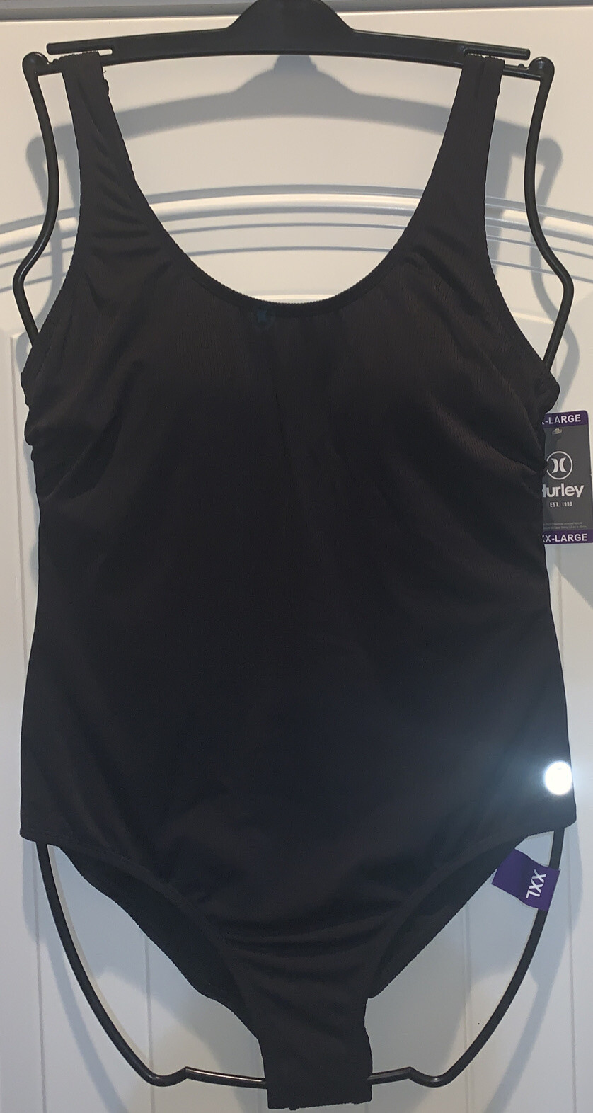 Women's Hurley Black 1 Piece Swim Suit - XL - Never Worn for sale ...