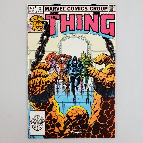 The Thing #03 Sep 1983 Marvel Comics VF/NM 9.0 Inhumans John Byrne Ron ...