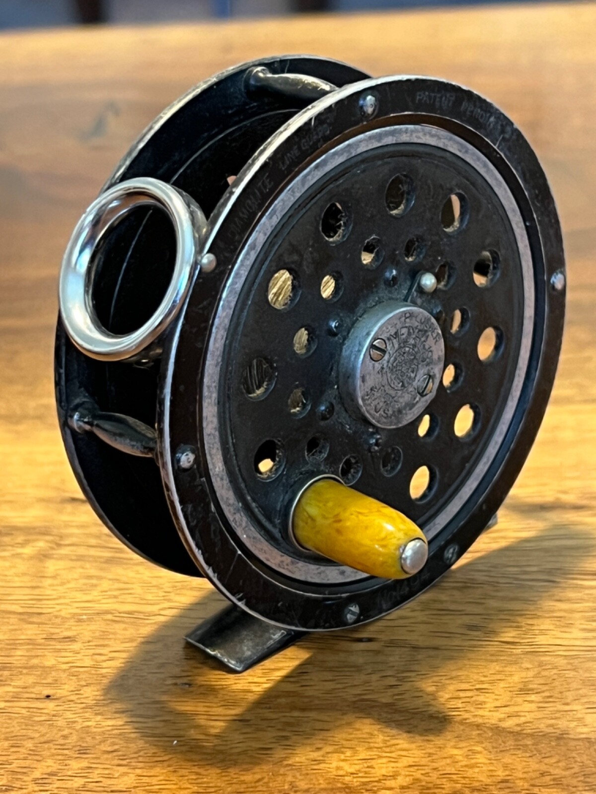 Vintage Pflueger Medalist 1494 Click Pawl Fly Reel round Diamolite Line ...