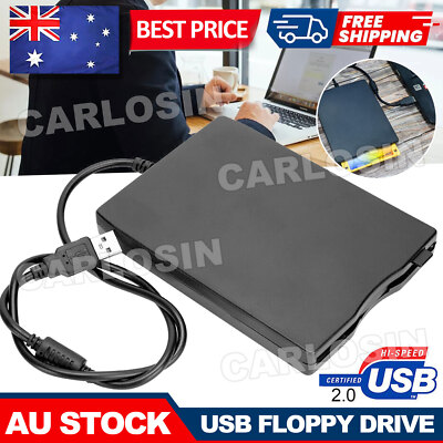 USB Floppy Disk Drive External H FDD 3.5inch 1.44MB For Win Mac Laptop ...