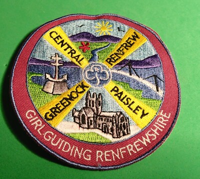 WORLD SCOUTING PATCH: GIRLGUIDING: RENFREWSHIRE | eBay