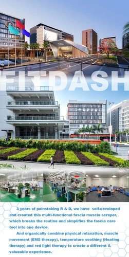 Heating Electric Scraper Fascia Massage Knife Vibration Red Light ...