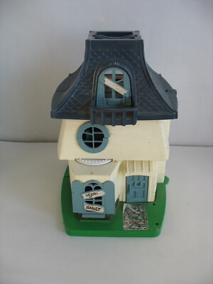 WEEBLE WOBBLES Haunted House Mansion Hasbro 1976 Vintage Playset w 1 ...