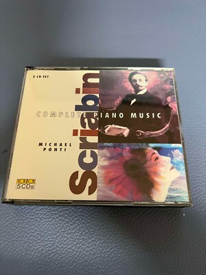 Complete Piano Works of Scriabin Box Set, Import Michael Ponti (Artist ...
