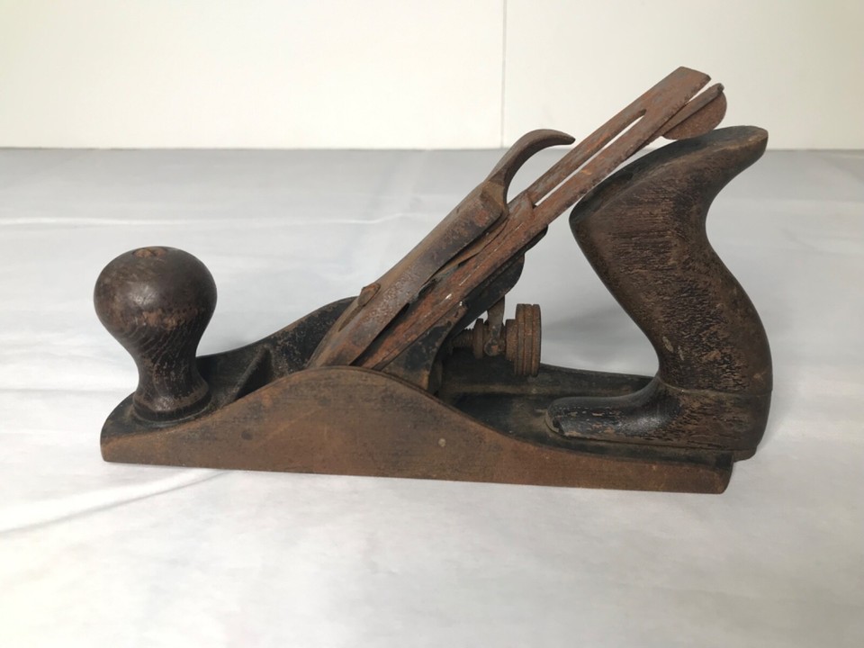 Stanley No. 4 Smooth Bottom wood hand plane vintage made-in-USA | eBay