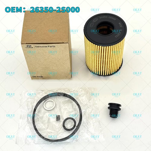 OEM 1PC 26350-2S000 for 2020-2024 Hyundai Kia 2.5L Engine Oil Filters ...