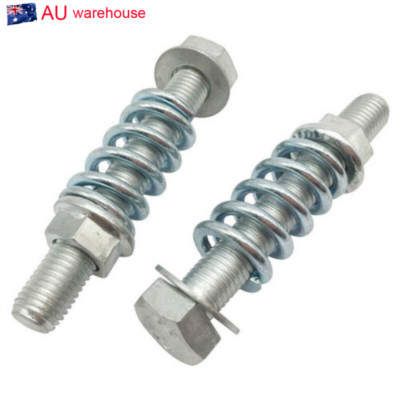 M10x1.25 Exhaust Spring Bolt Stud Nut Hardware Repair Replacement 2X ...