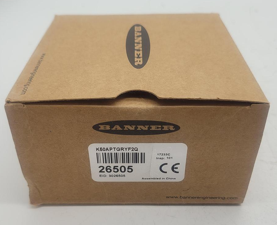 Banner K50APTGRYF2Q Ez-light Touch K50 Illuminated Mulipurpose Button ...