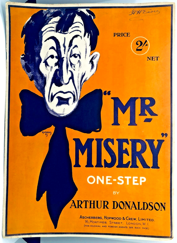 MR MISERY - One Step - 1921 UK Piano Solo sheet music - Walter ...