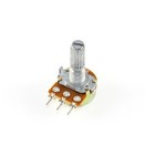 2PCS 100K Ohm B100K Linear Rotary Taper Potentiometer B100K 15MM | eBay