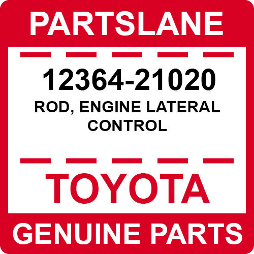 12364-21020 Toyota OEM Genuine ROD, ENGINE LATERAL CONTROL | eBay