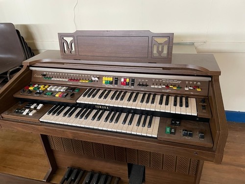 Yamaha Electone C-55N Electric Organ and Stool | eBay UK