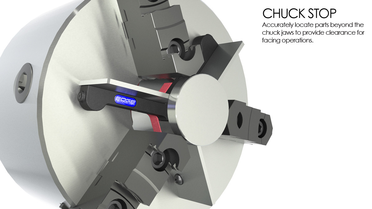 Lathe Chuck Stop Set for Chucks 6" Larger Spider by Edge Technology #30 ...
