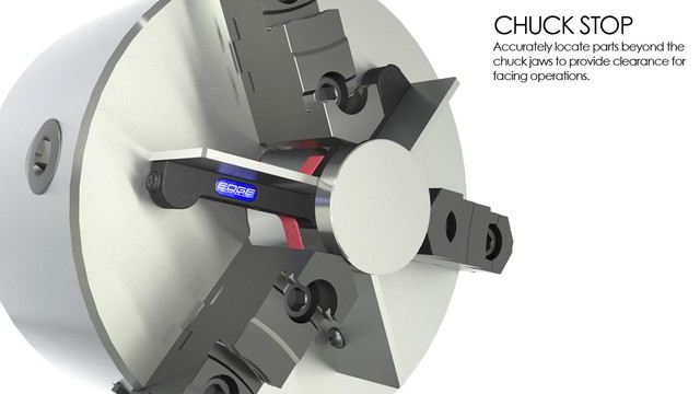 Lathe Chuck Stop Set for Chucks 6" Larger Spider by Edge Technology #30 ...