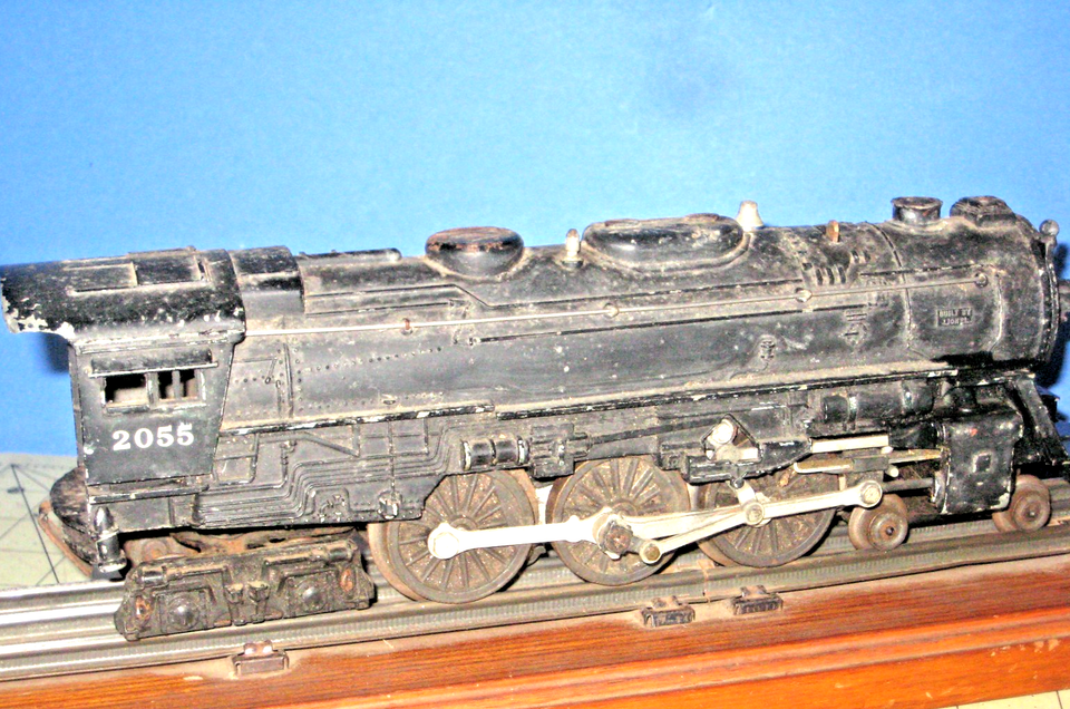 PW Lionel #2055 Hudson 4-6-4 Complete, intact, very rough. Restoration ...