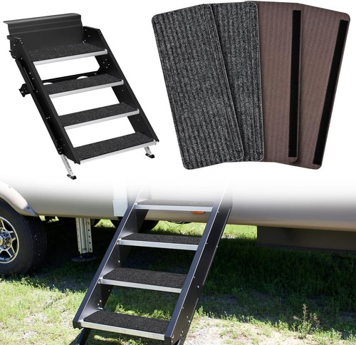 Nilight RV Step Covers 4 Pack 19 x 7.5 inches Non Slip Camper Stair ...