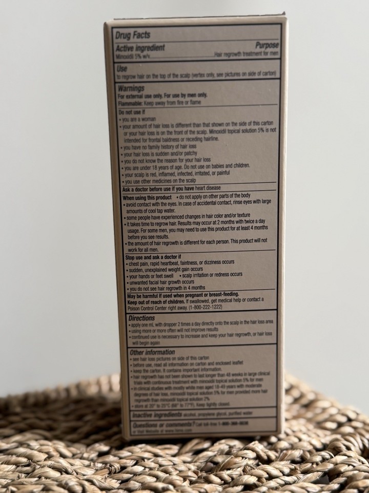 Hims Hair Regrowth Topical Solution- 2oz New and Old stock, Read Desc ...