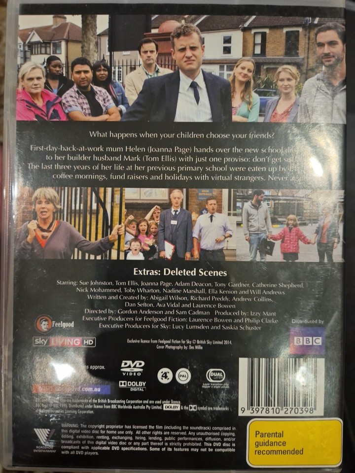 GATES DVD SUE JOHNSTON & TOM ELLIS & JOANNA PAGE 2014 TV SERIES BRITISH ...