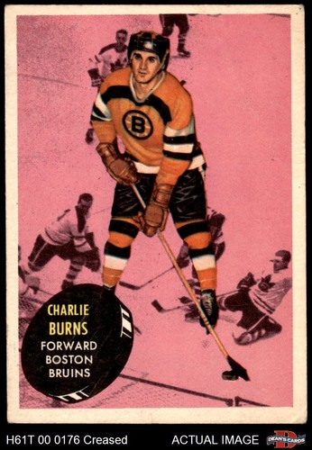 1961 Topps #11 Charlie Burns Bruins 3 - VG | eBay