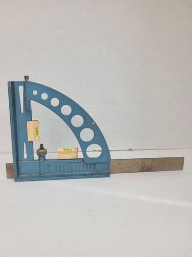 Vntg Stanley Multi-purpose NO. 125 12" Protractor, Point, Square All ...
