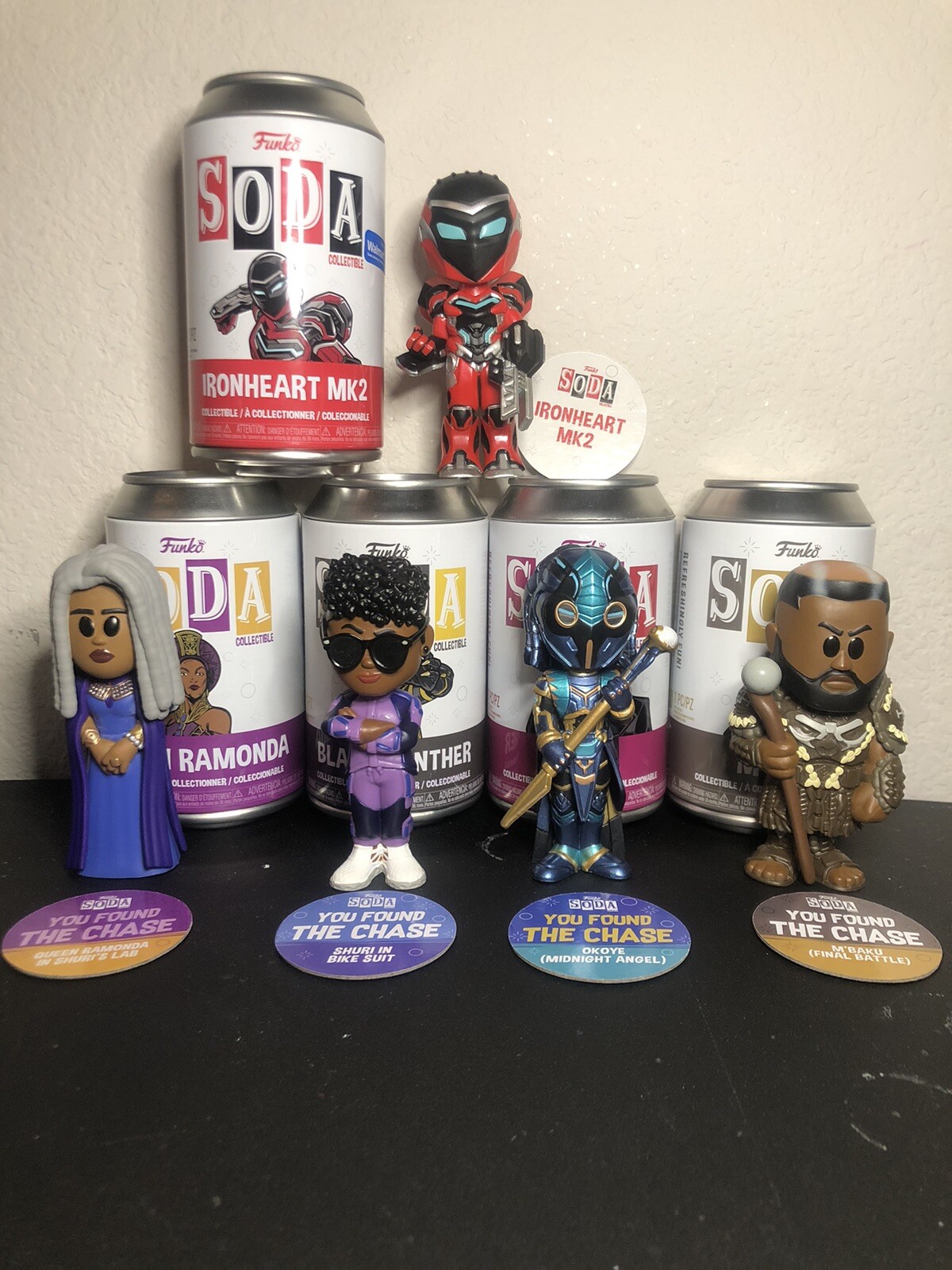 Funko SODA: Black Panther -Queen Ramonda, Black Panther, Okoye, Mbaku ...