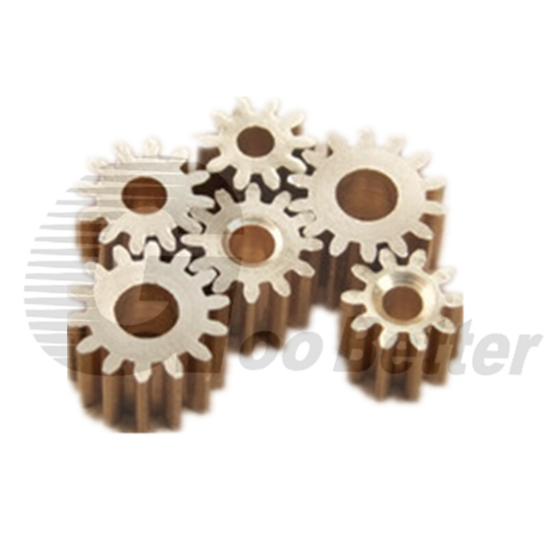 Zahnräder Modul 0,3 0,5 aus Messing 7 bis 16 Zähne - Messing Stirnrad ...