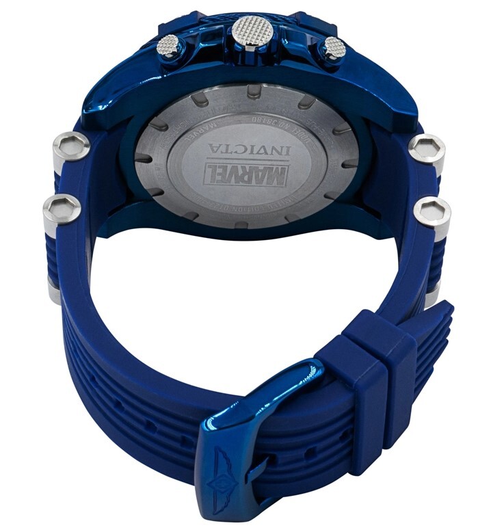 Invicta Marvel Punisher Men's 52mm Electric Blue Limited Ed Chrono ...