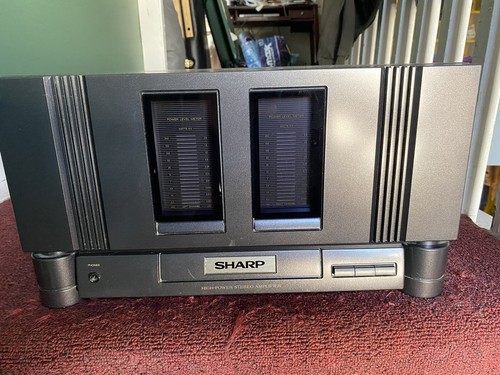 Sharp SX-9850 Stereo Powered Amplifier PARTS/REPAIR | eBay