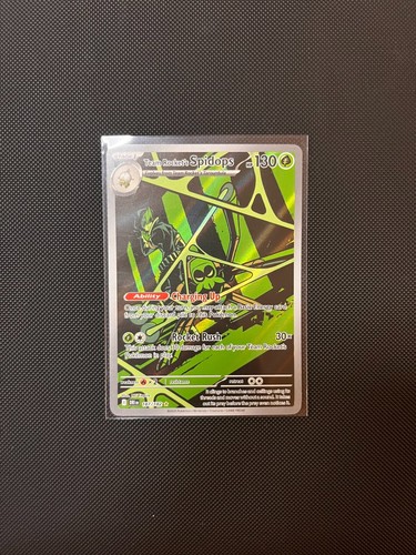 Pokémon - Team Rocket's Spidops - 187/182 - Destined Rivals | eBay UK