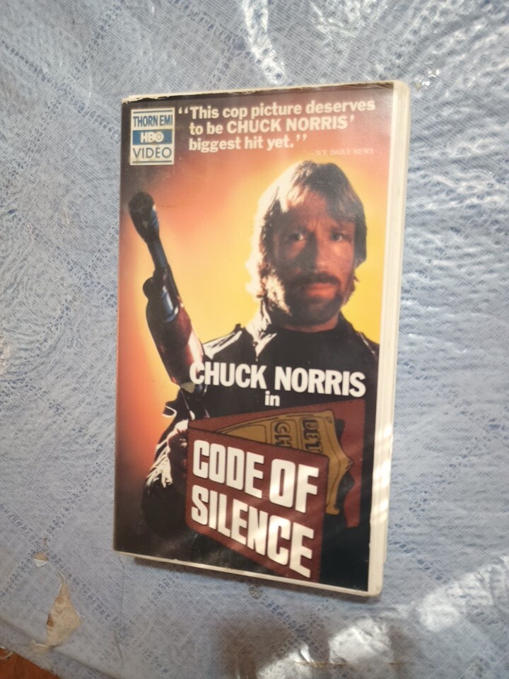 Code of Silence VHS 1985 HBO Thorn EMI Clamshell Buy 2 Get 1 Free. | eBay