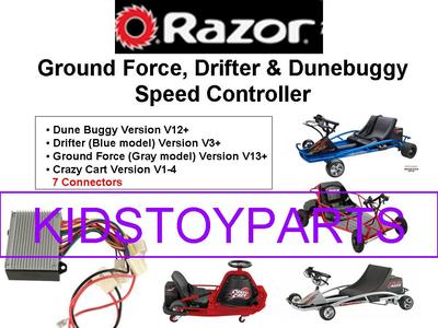 24v Razor Ground Force Drifter Dunebuggy CRAZY CART Go Cart Controller ...