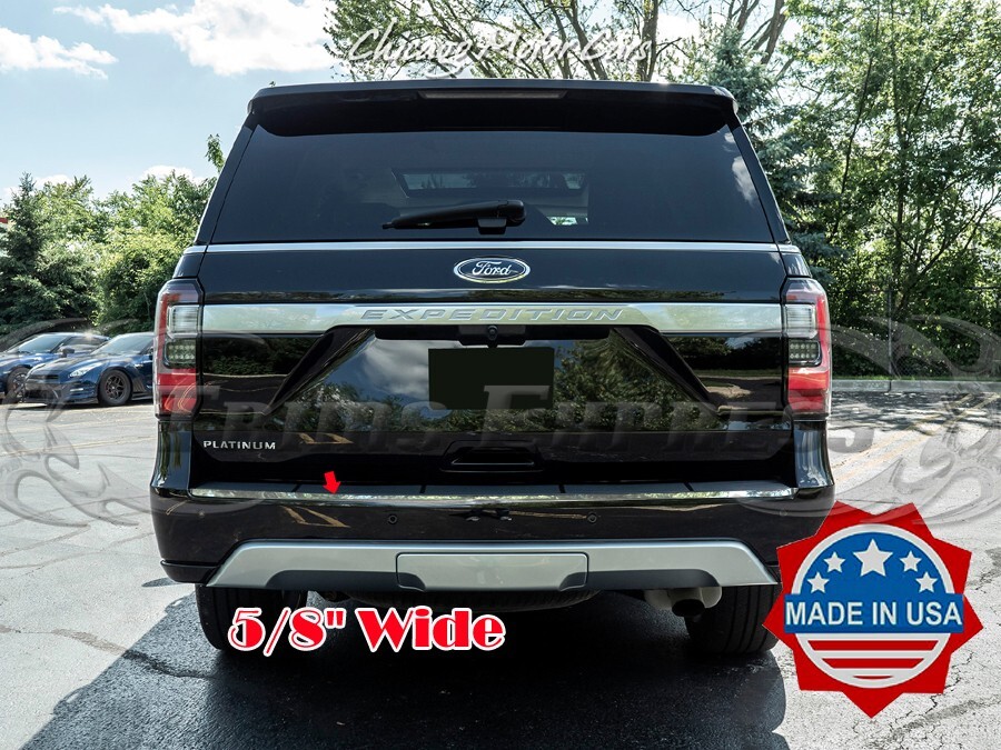 fit:2018-2020 Ford Expedition Rear Bumper Headlight Cover Accent Trim ...