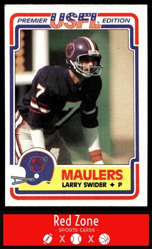 1984 Topps USFL - #110 Larry Swider EX+ NM | eBay
