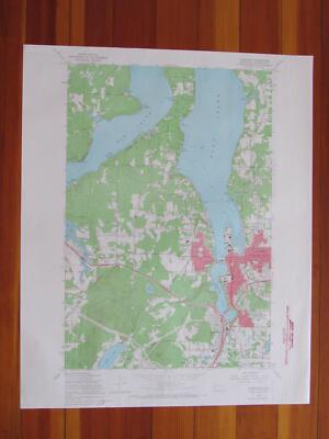 Tumwater Washington 1966 Original Vintage USGS Topo Map | eBay