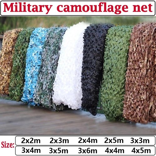 Military Camouflage Network Sunshade Tent Hunting Shelter Outdoor ...