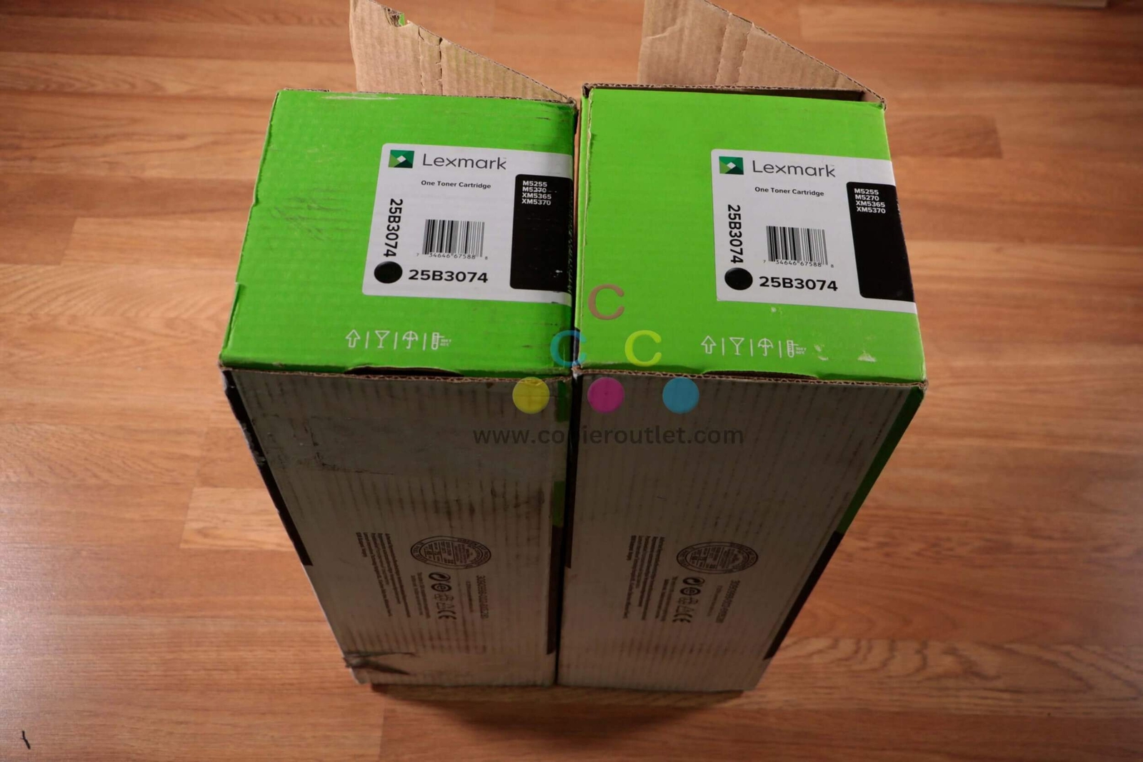Used Lexmark 25B3074 Black Toner For M5255,M5270,XM5365,XM5307 Same Day ...