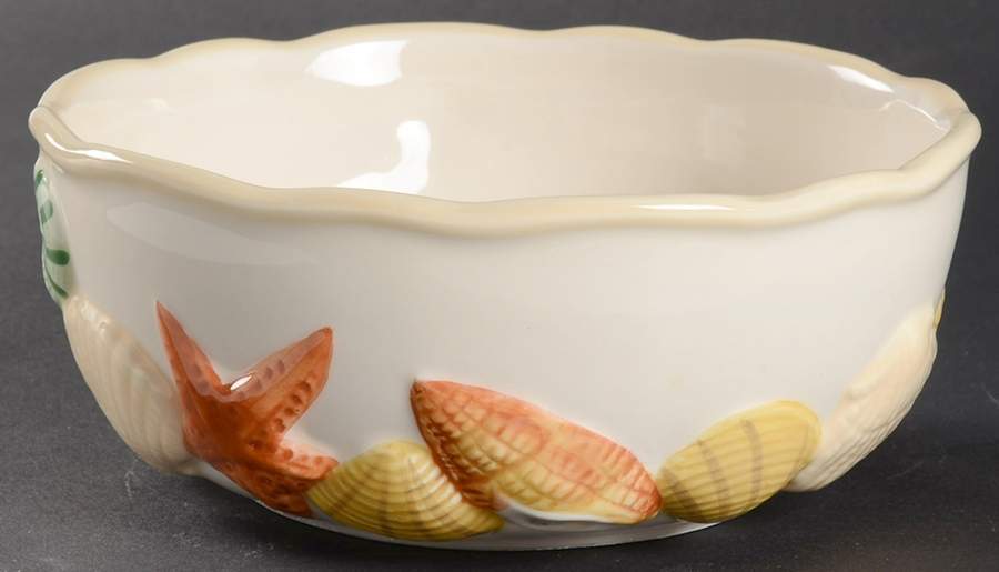 FLORIDA MARKET PLACE SANDY SHORE SEASHELL DINNERWARE SALAD PLATES ARE ...