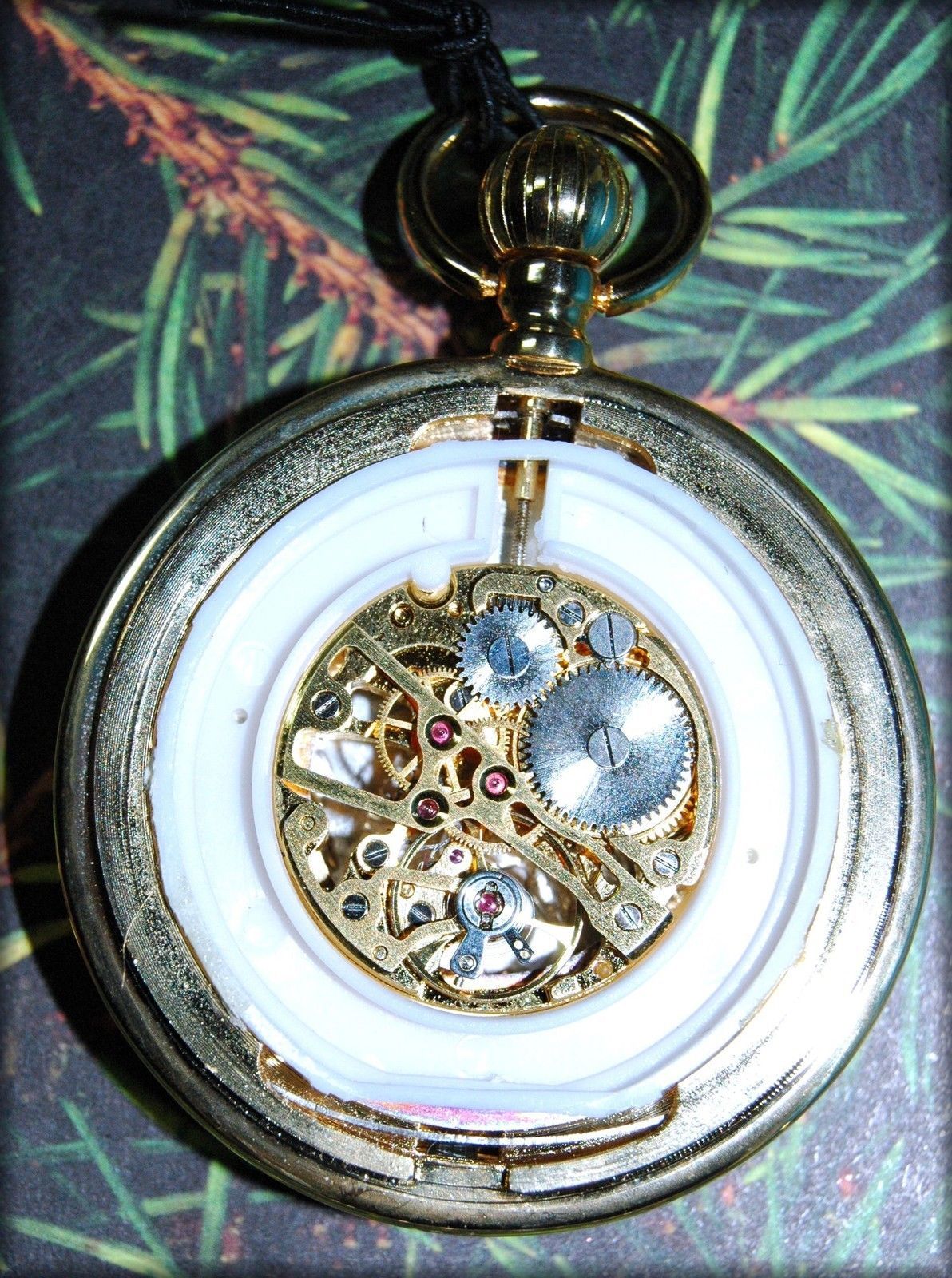 Franklin Mint Silver Morgan Pocket Watch Limited Edition Mint BU Gem ...