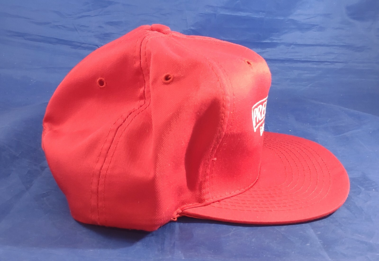 Red Snap Back Trucker Hat Great Shape OTTO CAP Premdor Entry Systems | eBay